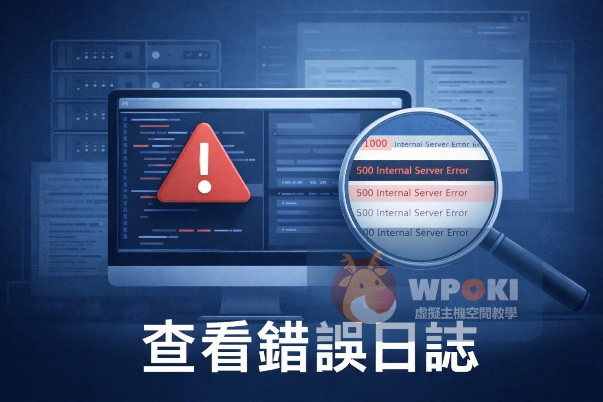 Windows Plesk 500 Internal Server Error 原因解析與日誌排查教學
